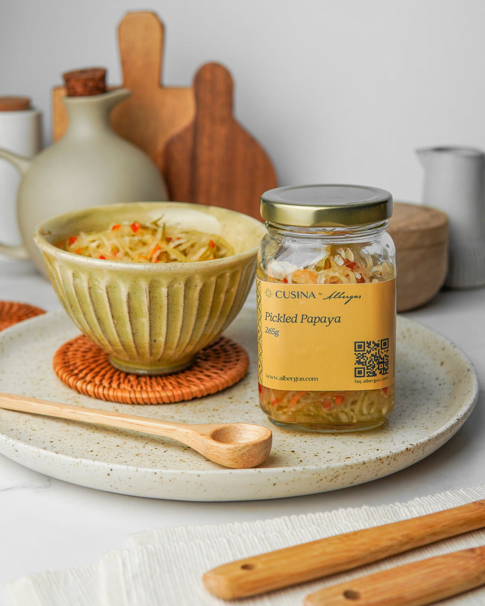 Pickled Papaya (Bottle) – Albergus